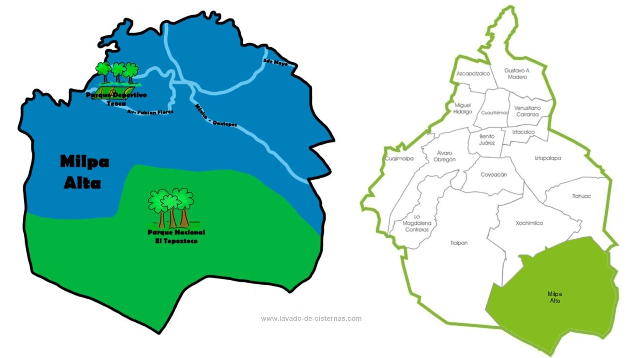 Lavado de Cisternas en Milpa Alta $1,000.00 ¡Llámanos!